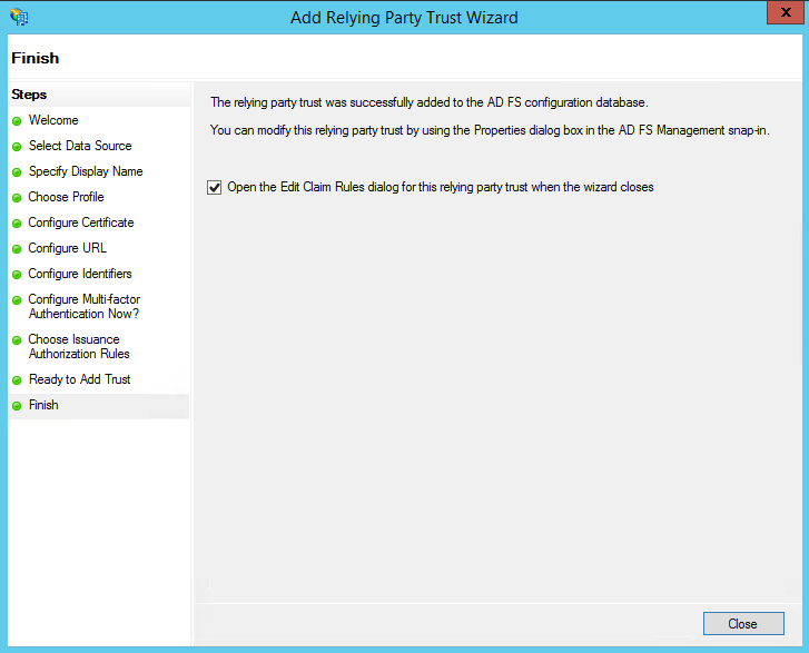 Setting Up Single Sign On Using Active Directory With Adfs And Saml 